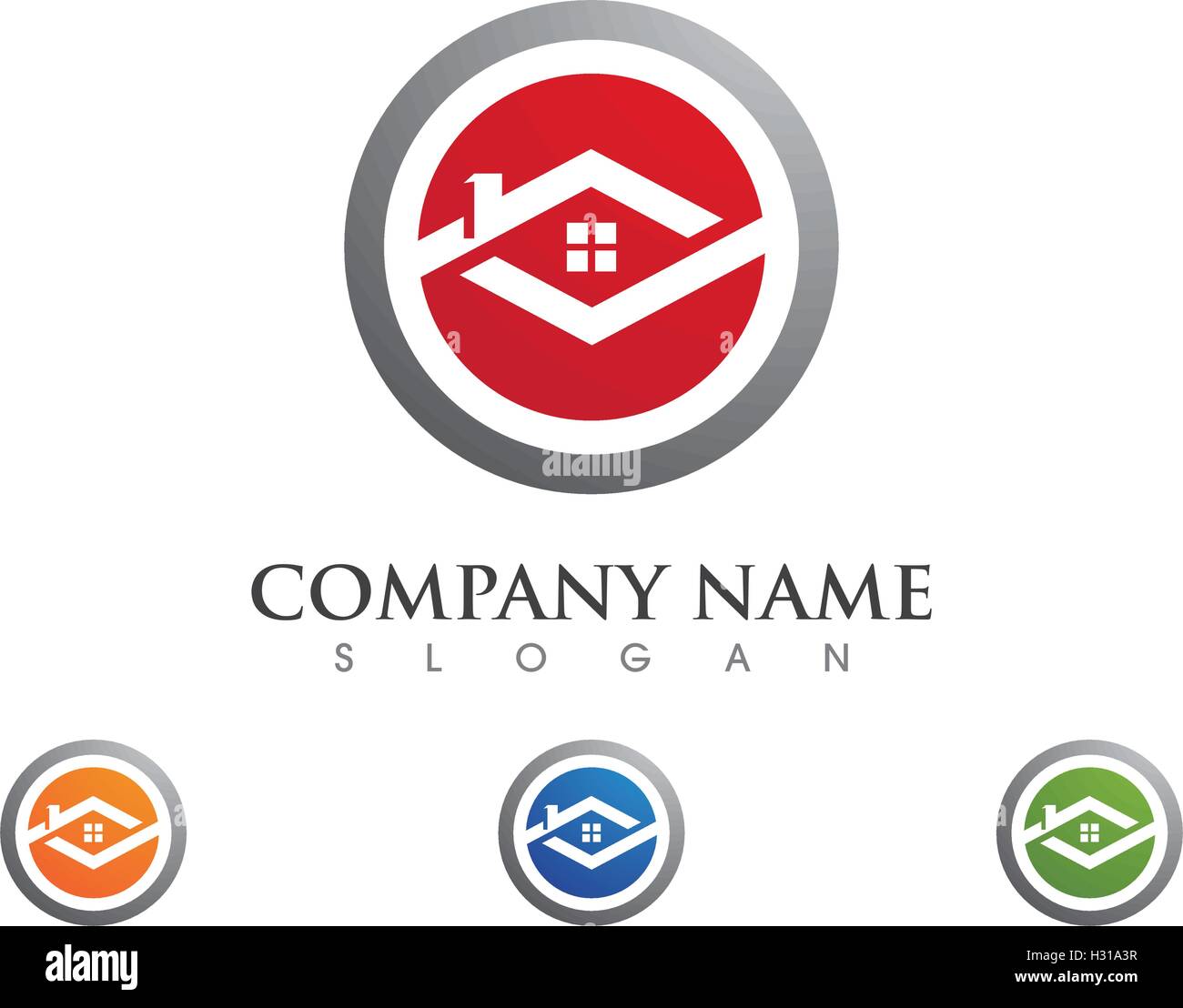 Property Logo Template Stock Vector Image & Art - Alamy