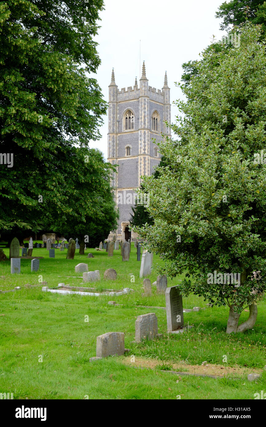 St Mary's Church, Dedham Stock Photo - Alamy