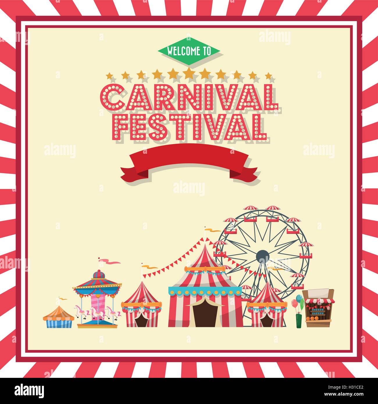 Activities of carnival and festival design Stock Vector Image & Art - Alamy