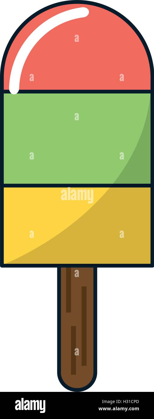 Isolated ice lolly design Stock Vector Image & Art - Alamy