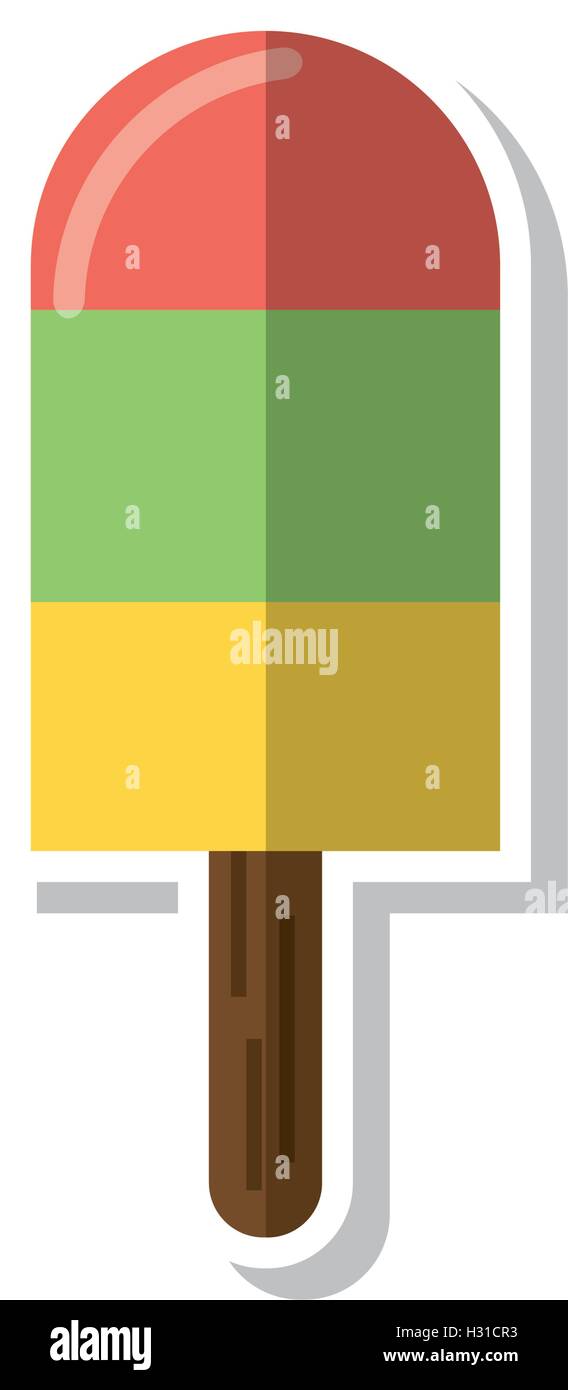 Isolated ice lolly design Stock Vector Image & Art - Alamy