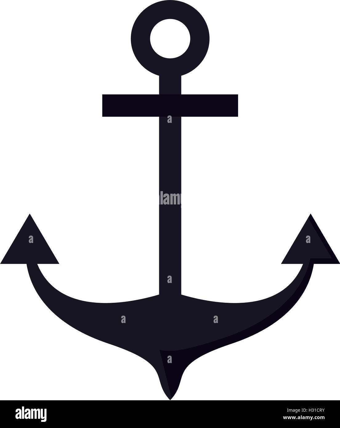 Isolated marine anchor design Stock Vector Image & Art - Alamy