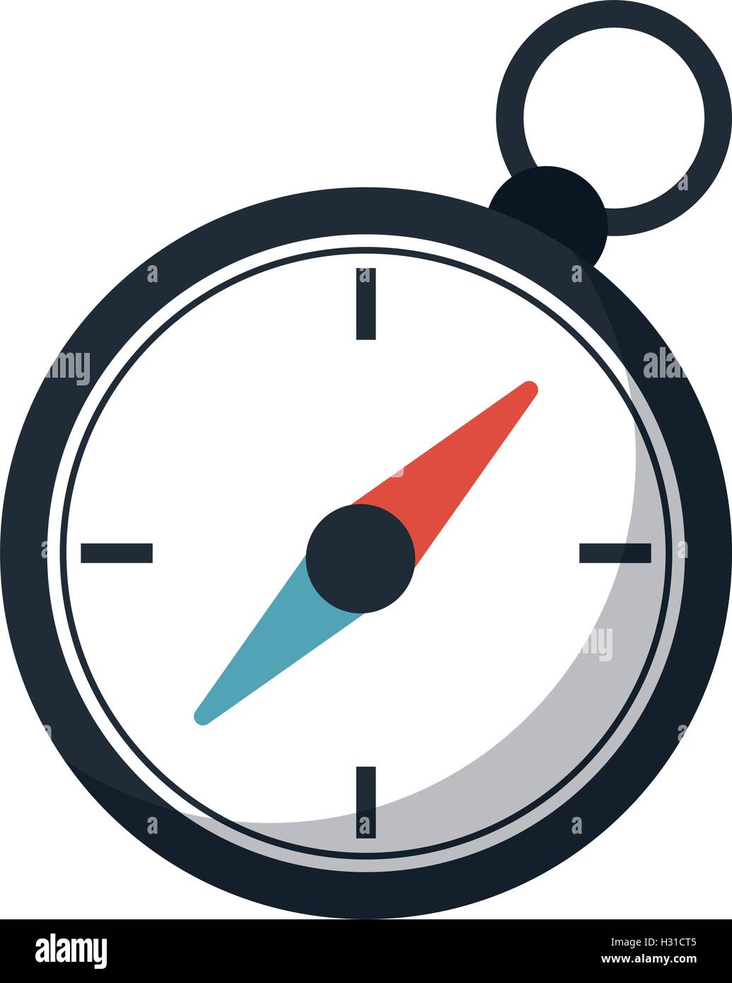 Isolated compass instrument tool design Stock Vector Image & Art - Alamy