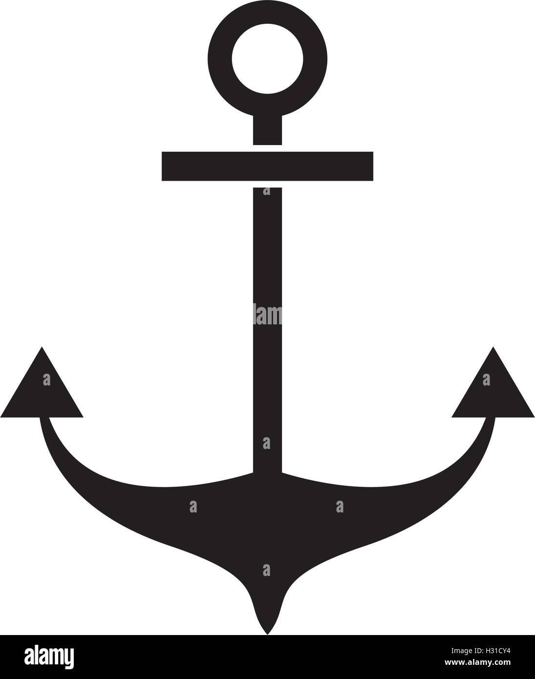 Isolated marine anchor design Stock Vector Image & Art - Alamy