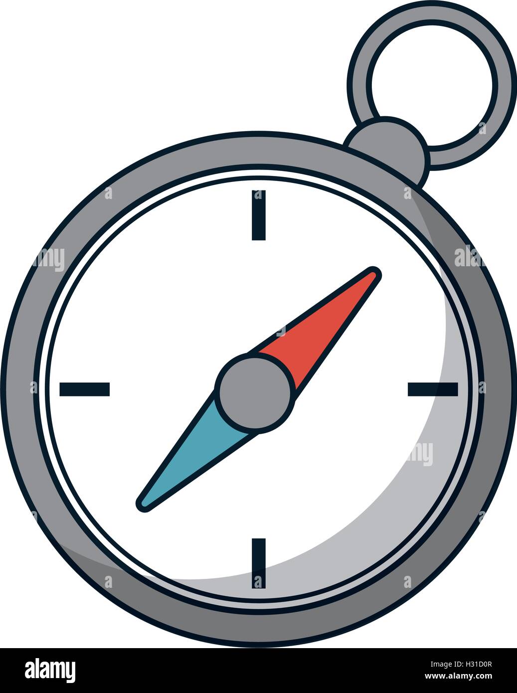 Isolated compass instrument tool design Stock Vector Image & Art - Alamy