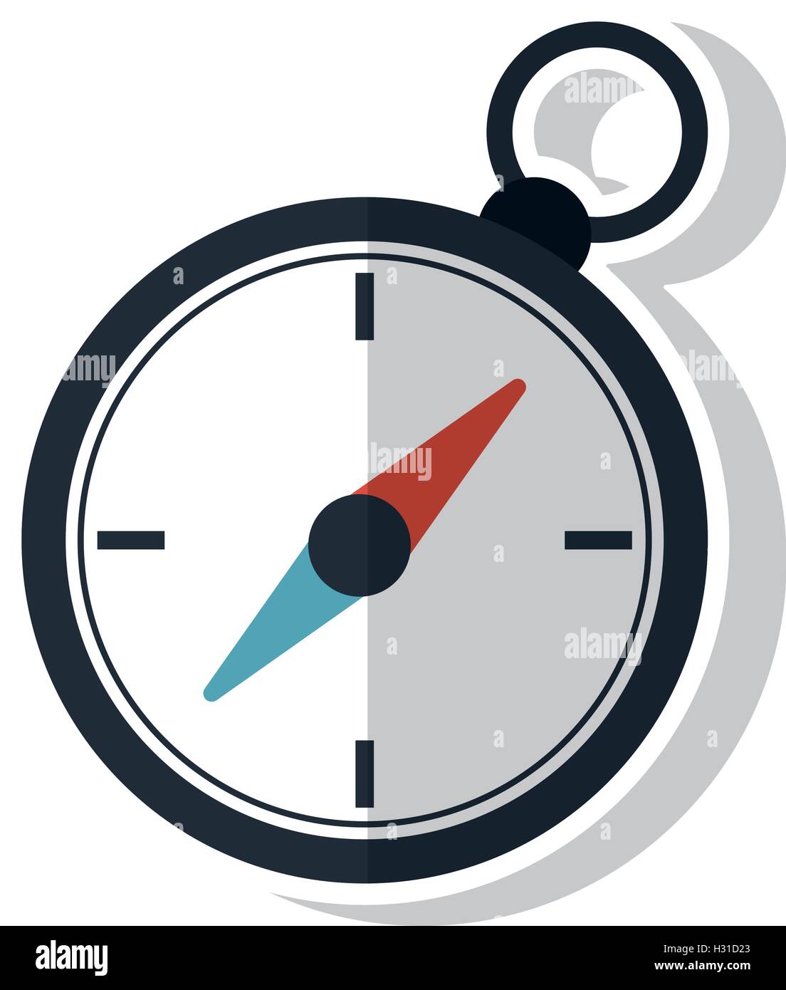 Isolated compass instrument tool design Stock Vector Image & Art - Alamy