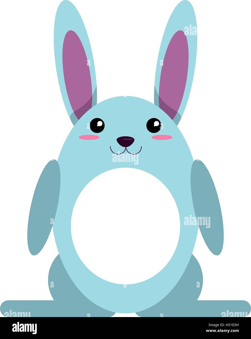 Isolated rabbit cartoon design Stock Vector Image & Art - Alamy