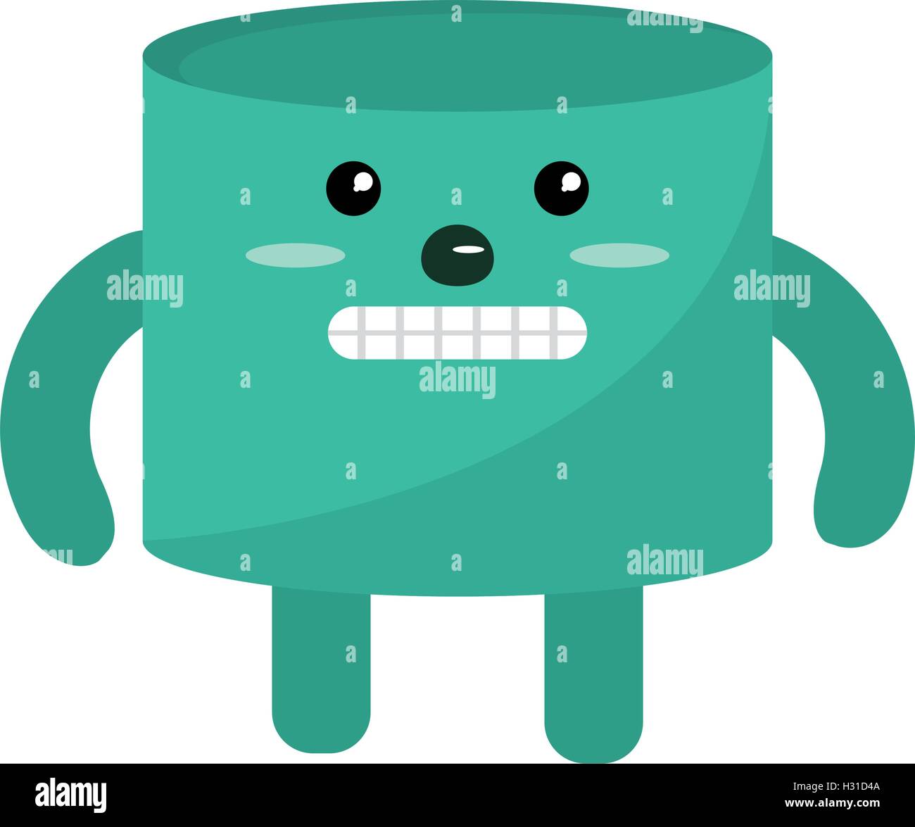 Isolated geometry shape cartoon design Stock Vector Image & Art - Alamy