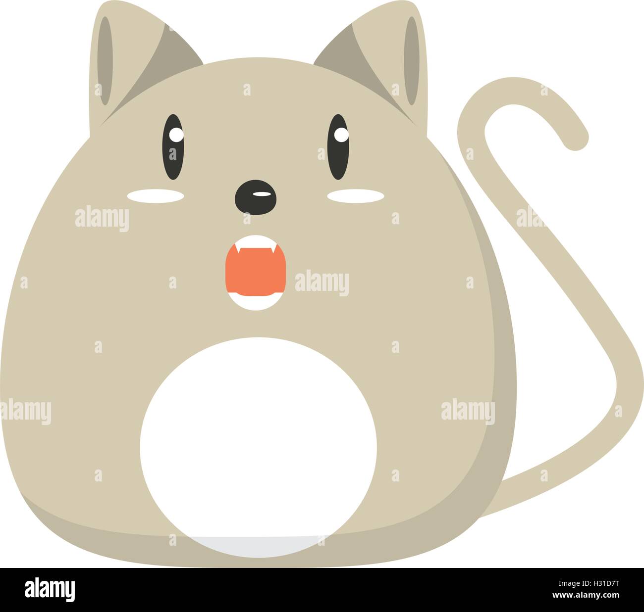 Isolated cat cartoon design Stock Vector Image & Art - Alamy