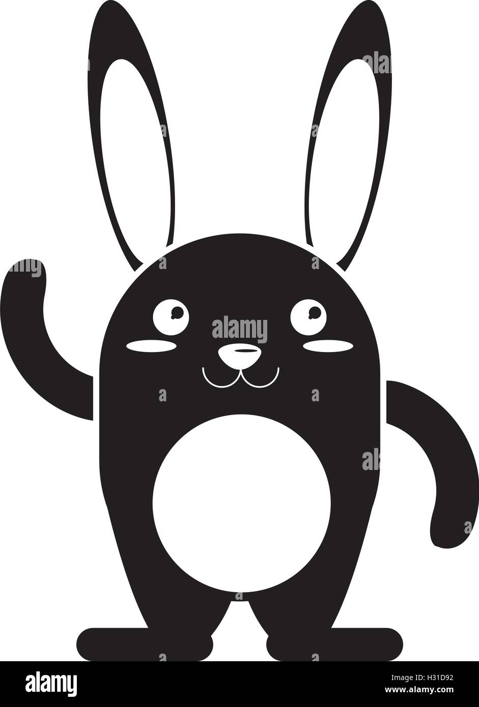 Isolated rabbit cartoon design Stock Vector Image & Art - Alamy