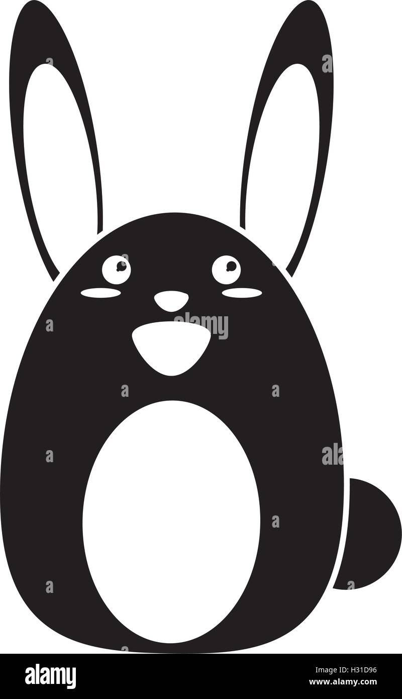 Isolated rabbit cartoon design Stock Vector Image & Art - Alamy