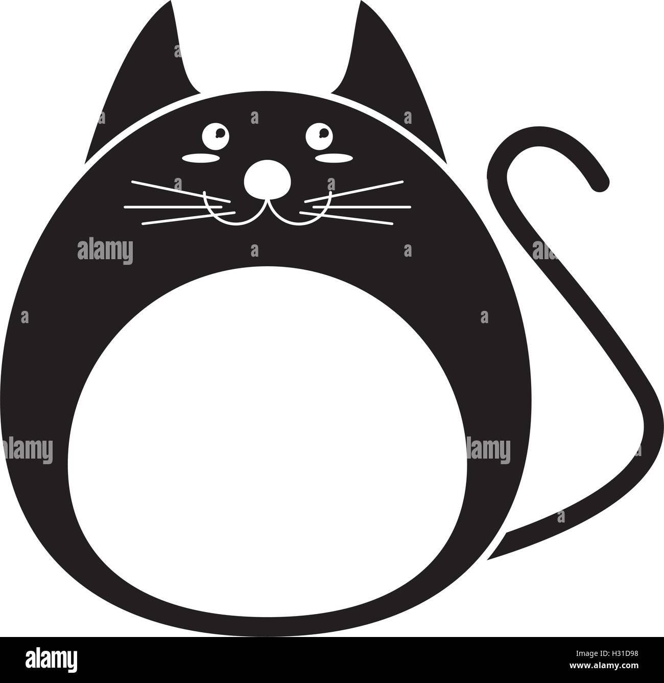 Isolated cat cartoon design Stock Vector Image & Art - Alamy