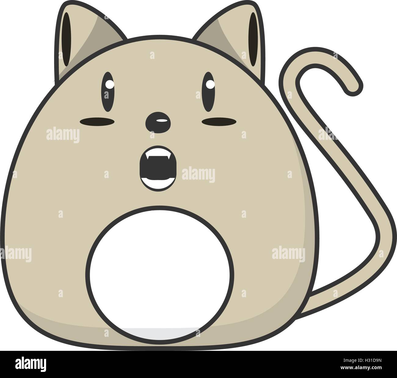 Isolated cat cartoon design Stock Vector Image & Art - Alamy