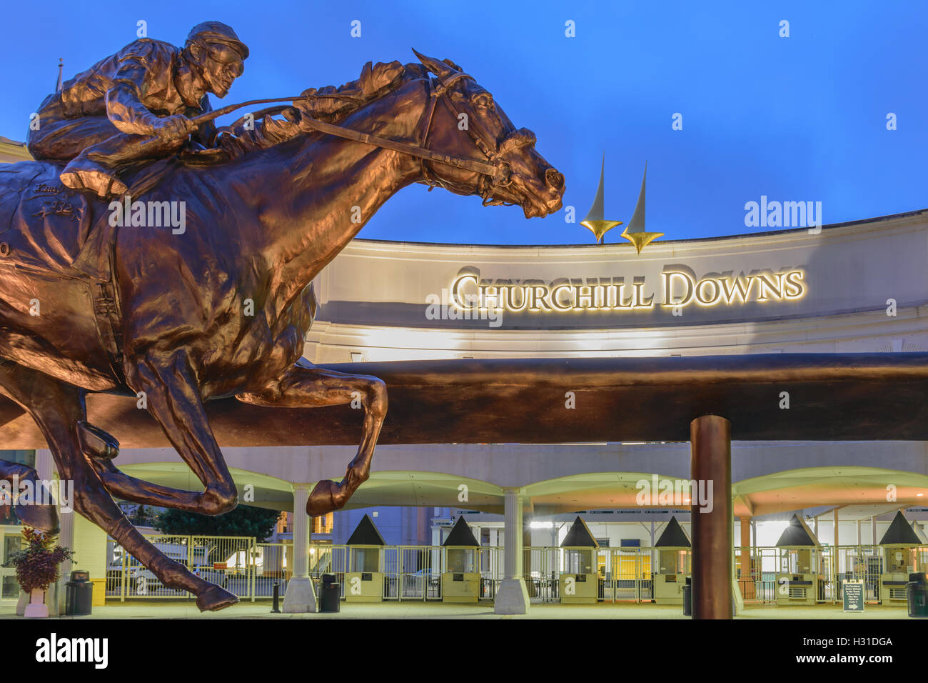 Kentucky derby infield hi-res stock photography and images - Alamy