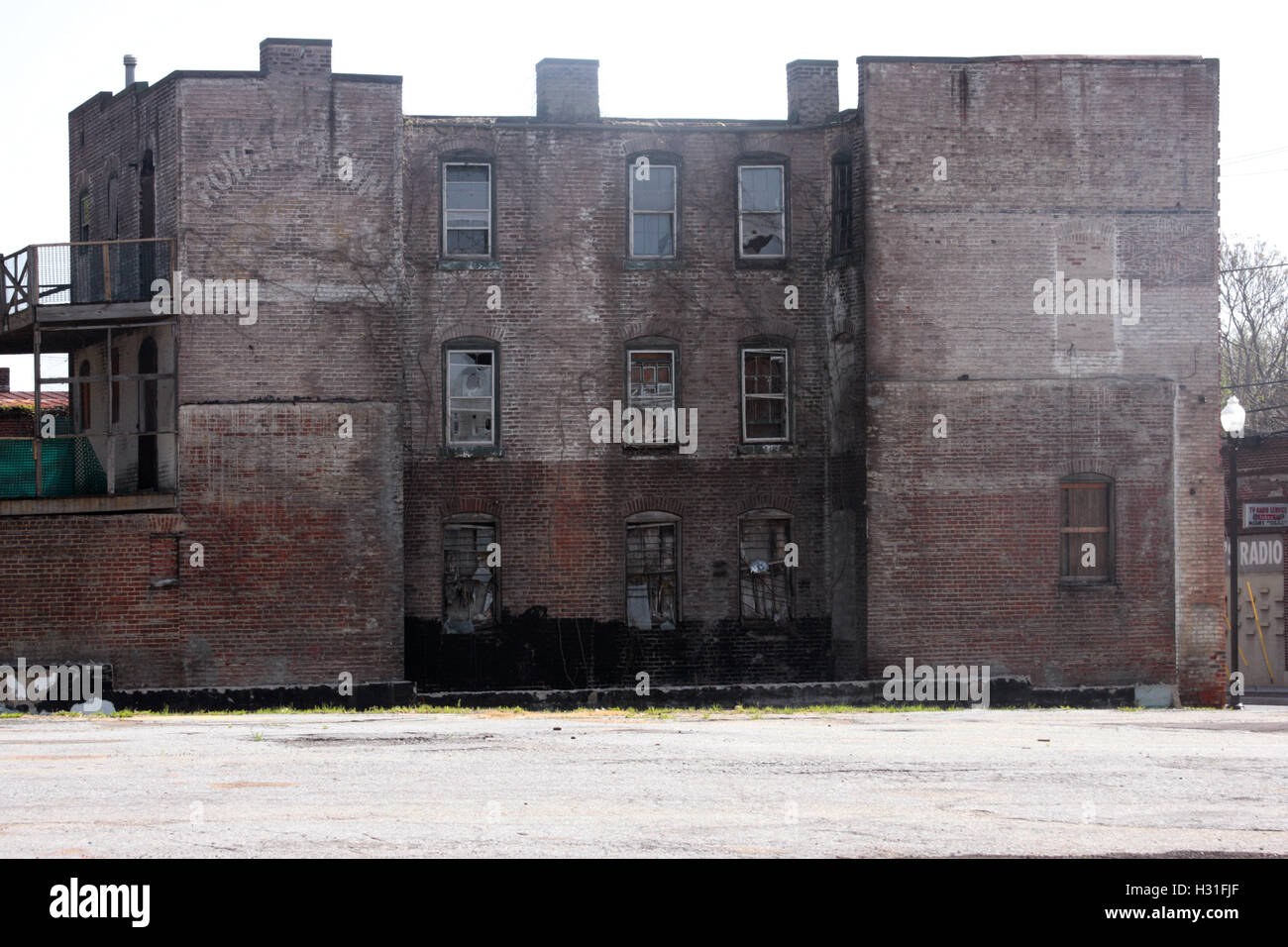 Old building in Lynchburg, Virginia, USA Stock Photo - Alamy
