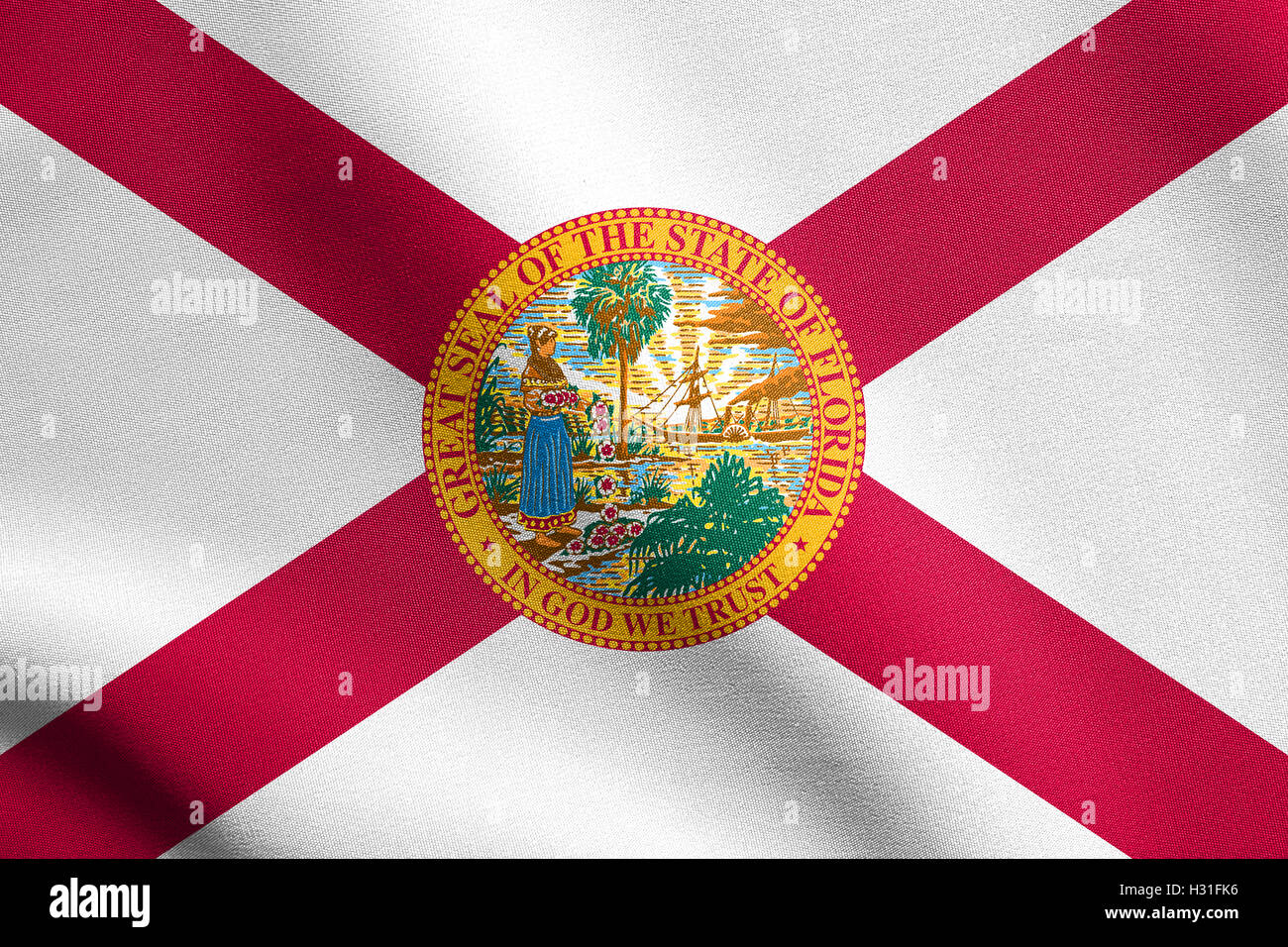 Florida national flag hi-res stock photography and images - Alamy