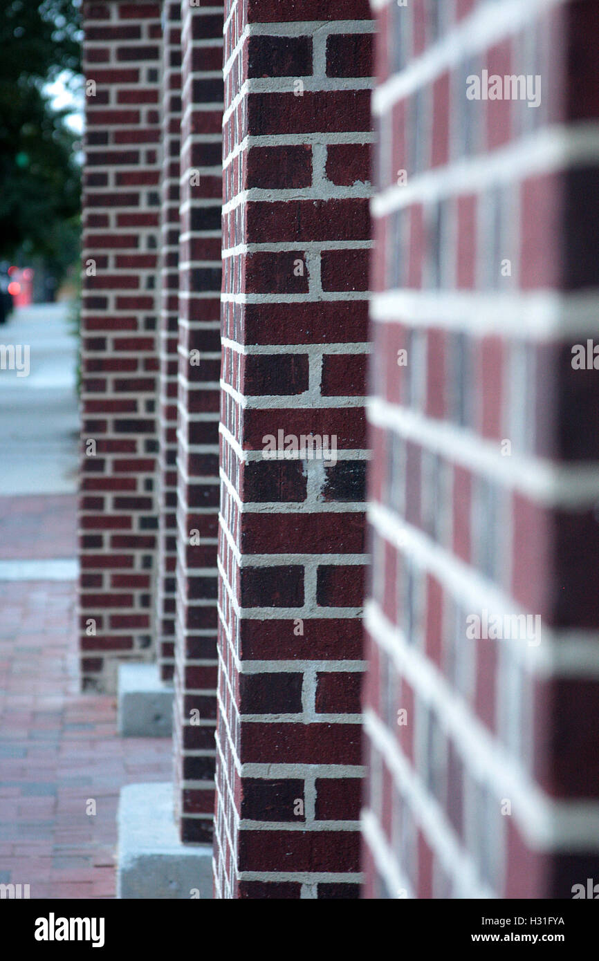Close-up of brick wall Stock Photo - Alamy