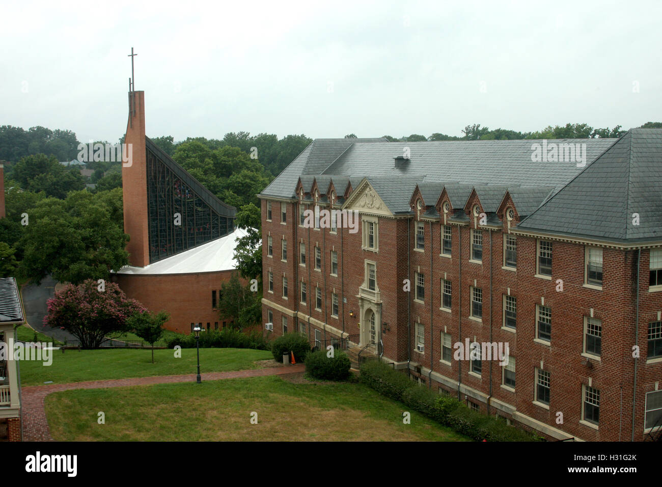 Lynchburg, VA, USA. View of the Randolph College campus Stock Photo - Alamy