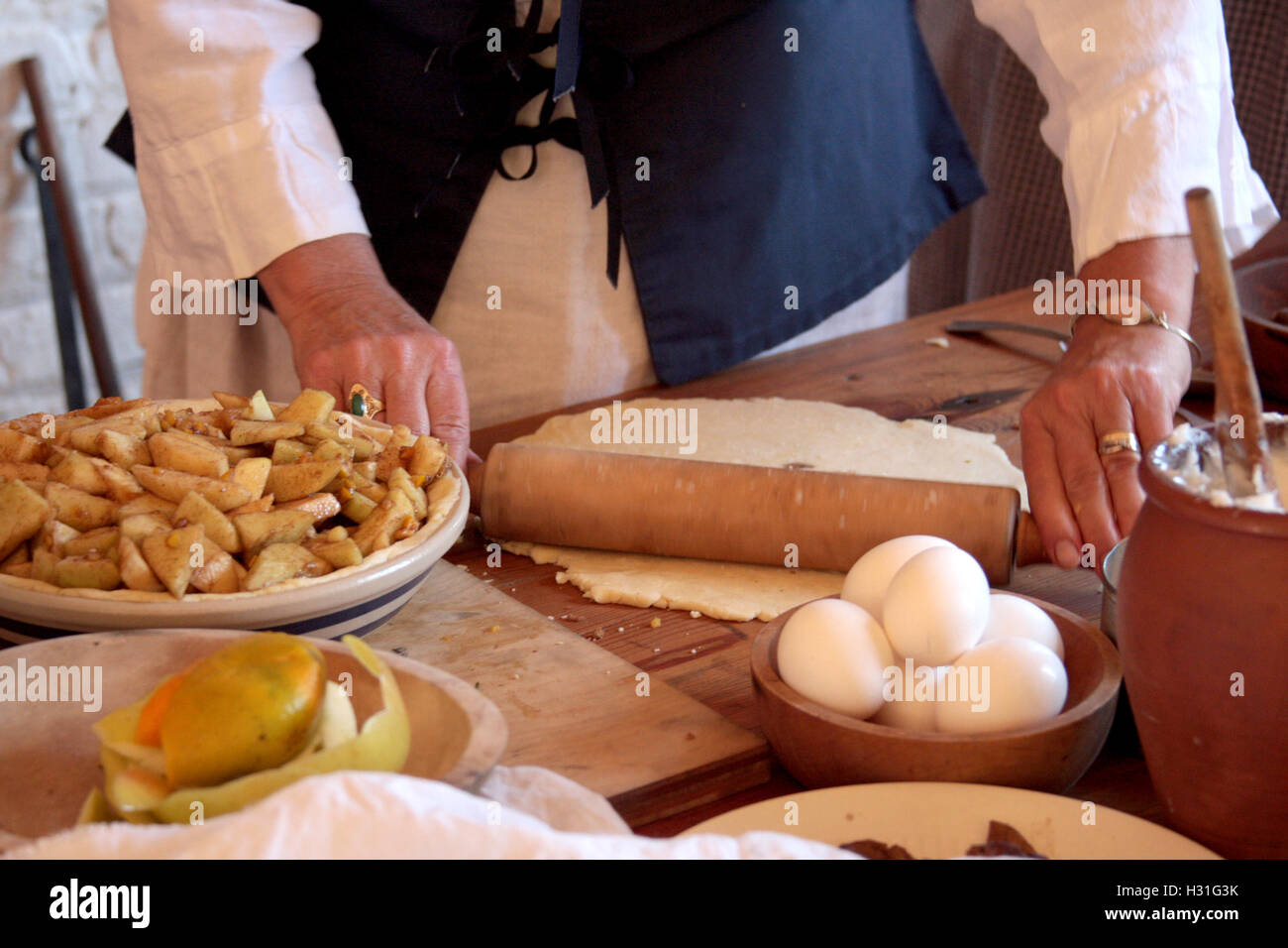 Early settlers food hi-res stock photography and images - Alamy