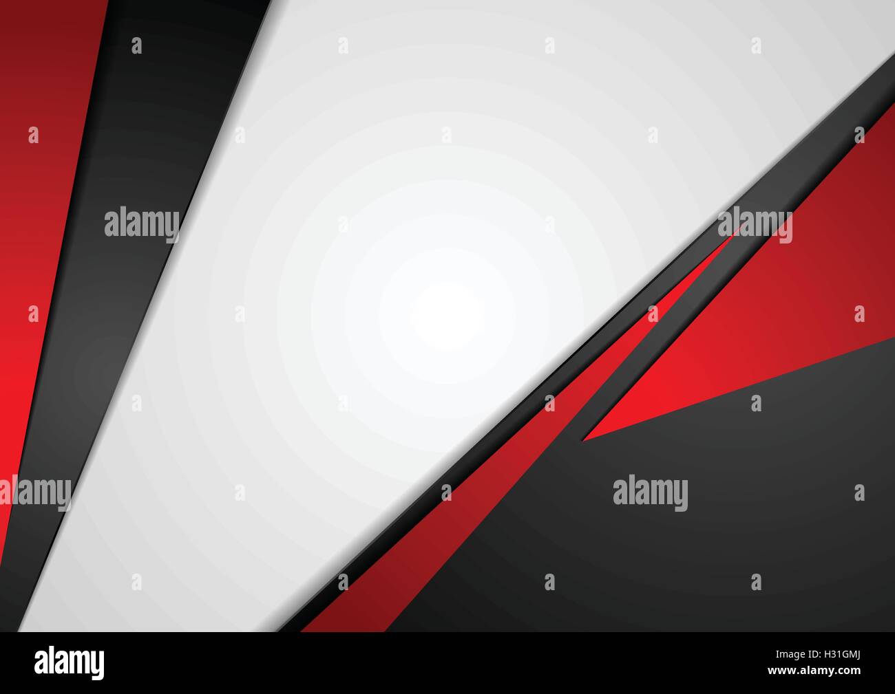Corporate concept red black grey contrast background. Vector abstract ...