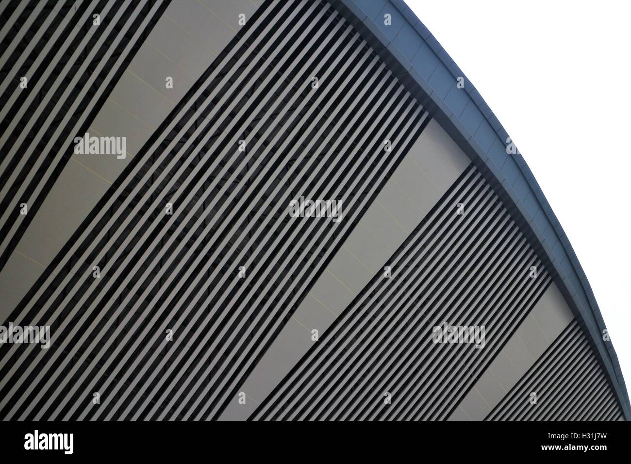Office building pattern detail. with arched roof Stock Photo - Alamy