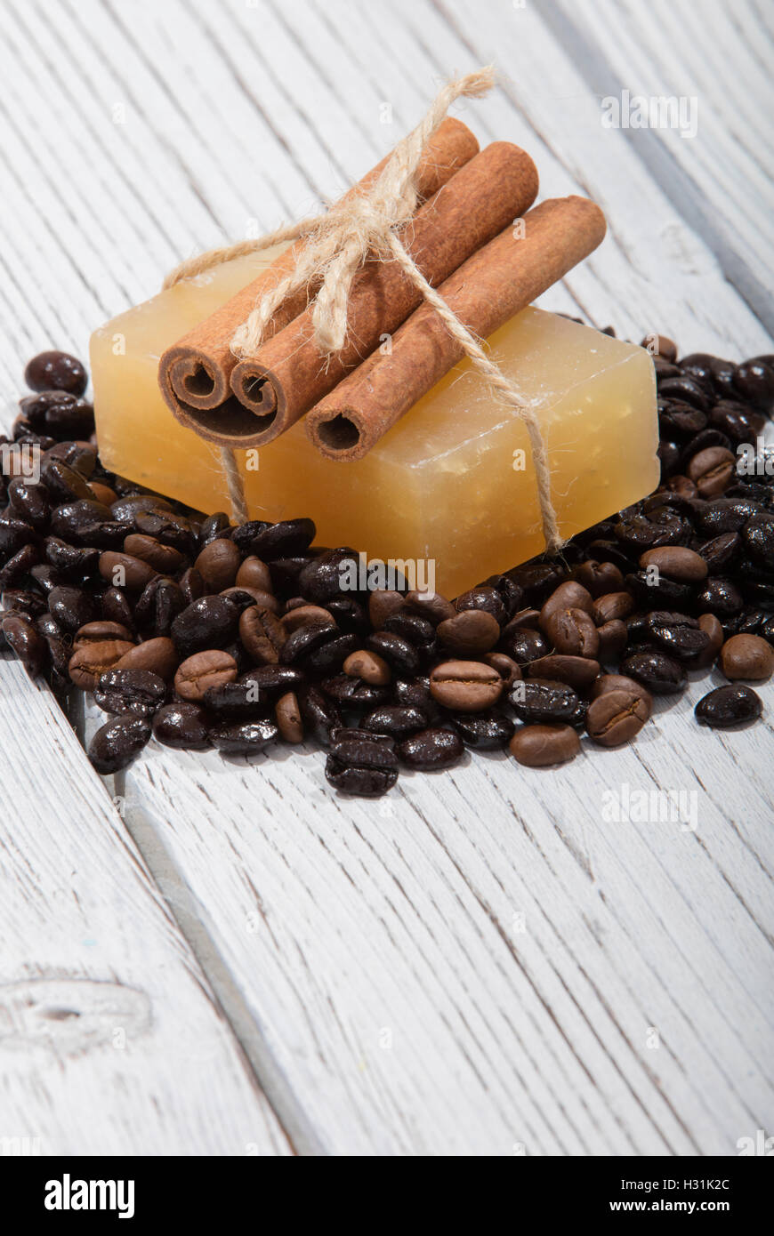 colorful natural herbal soaps Stock Photo - Alamy