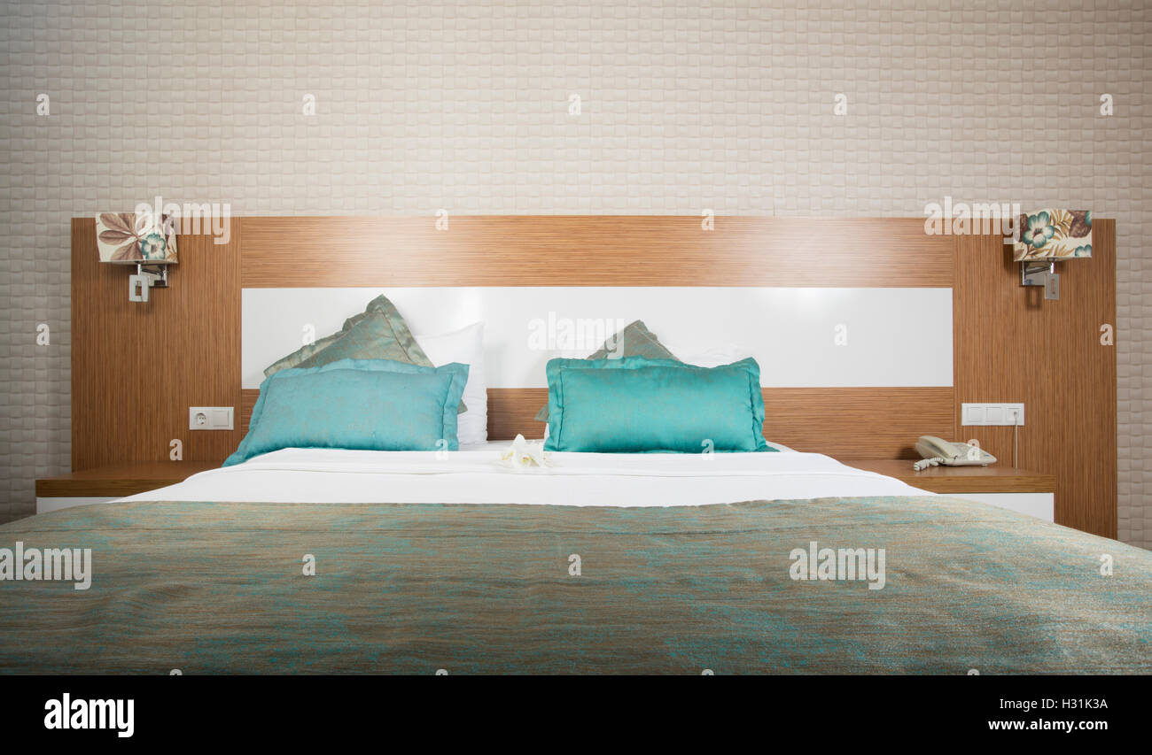 Hotel room interior Stock Photo - Alamy