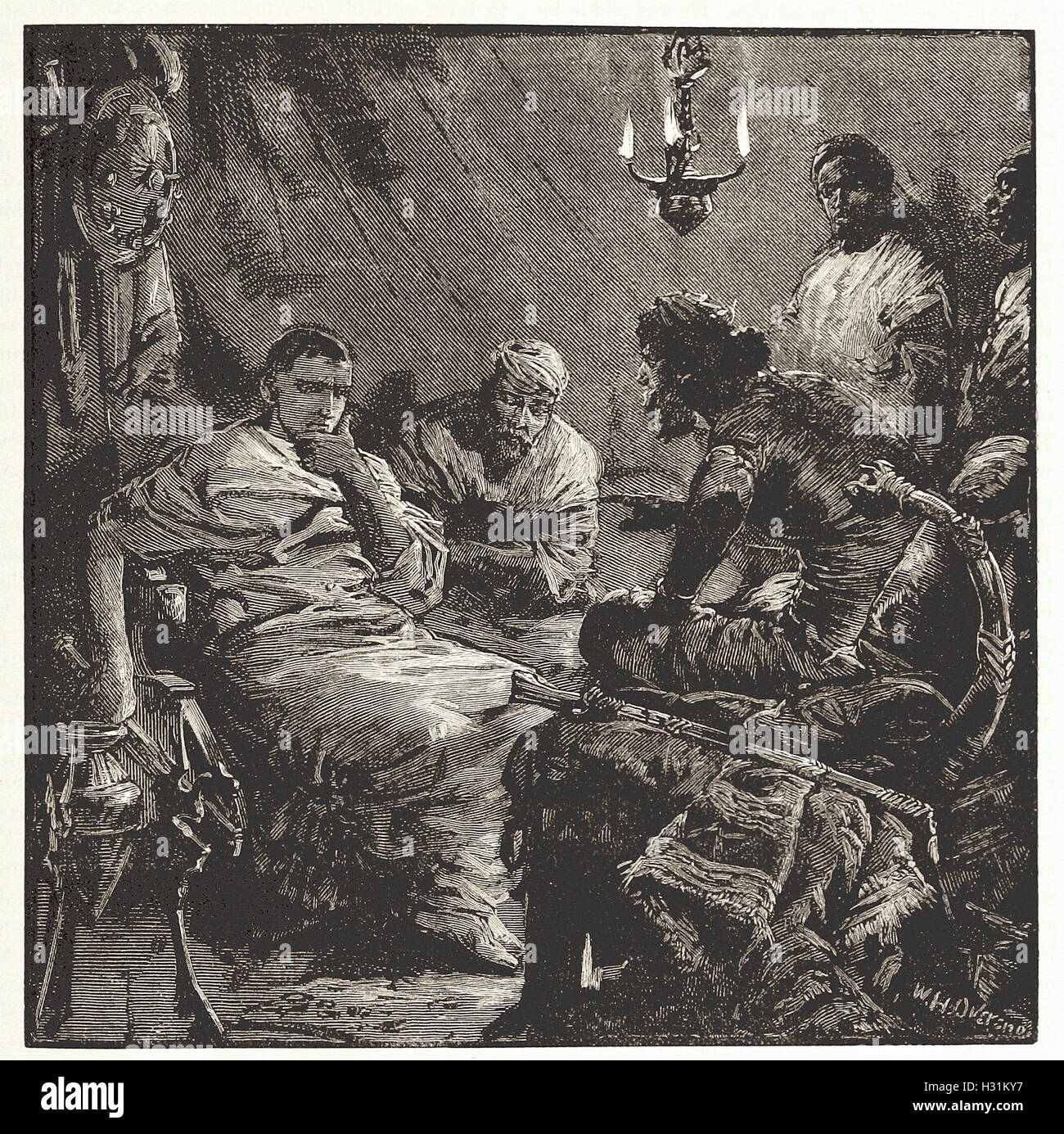 THE INTERVIEW BETWEEN BOCCHUS AND SULLA. - from 'Cassell's Illustrated ...