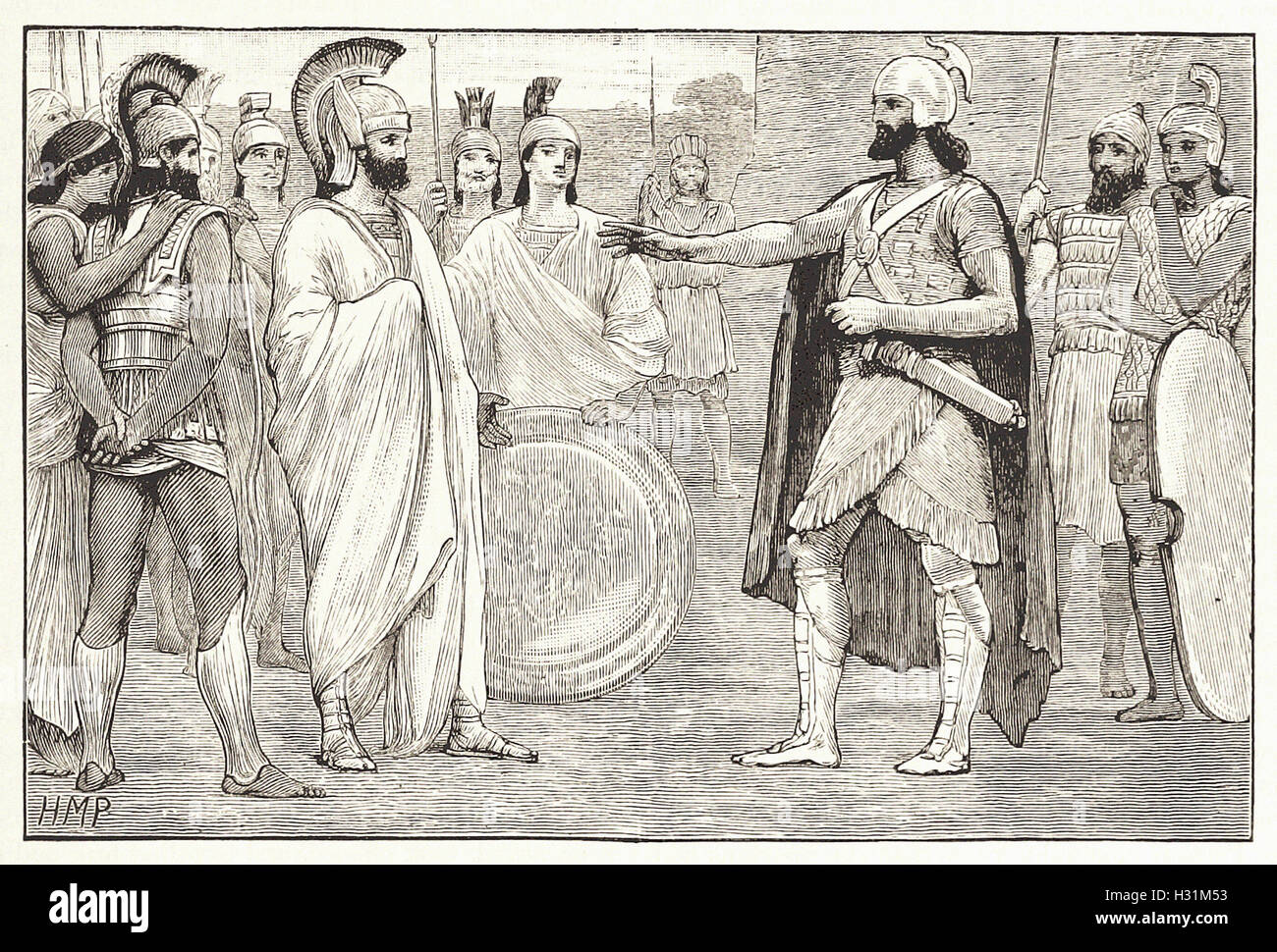 INTERVIEW BETWEEN AGESILAUS AND FHARNABAZUS - from 'Cassell's ...