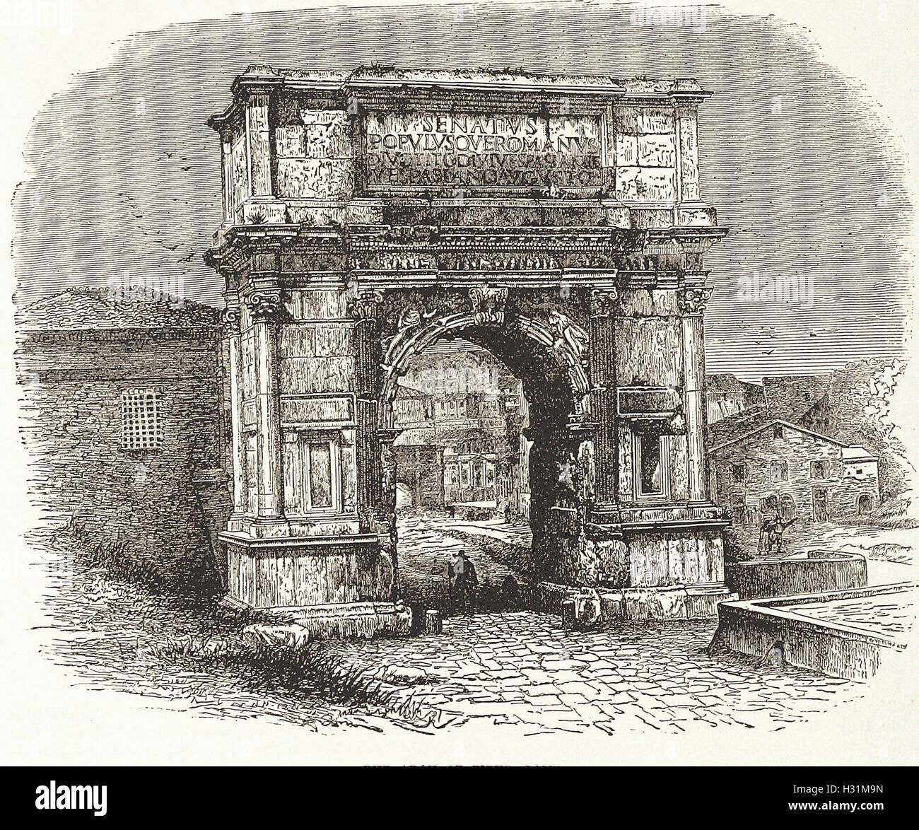 Arch Of Titus Sketch