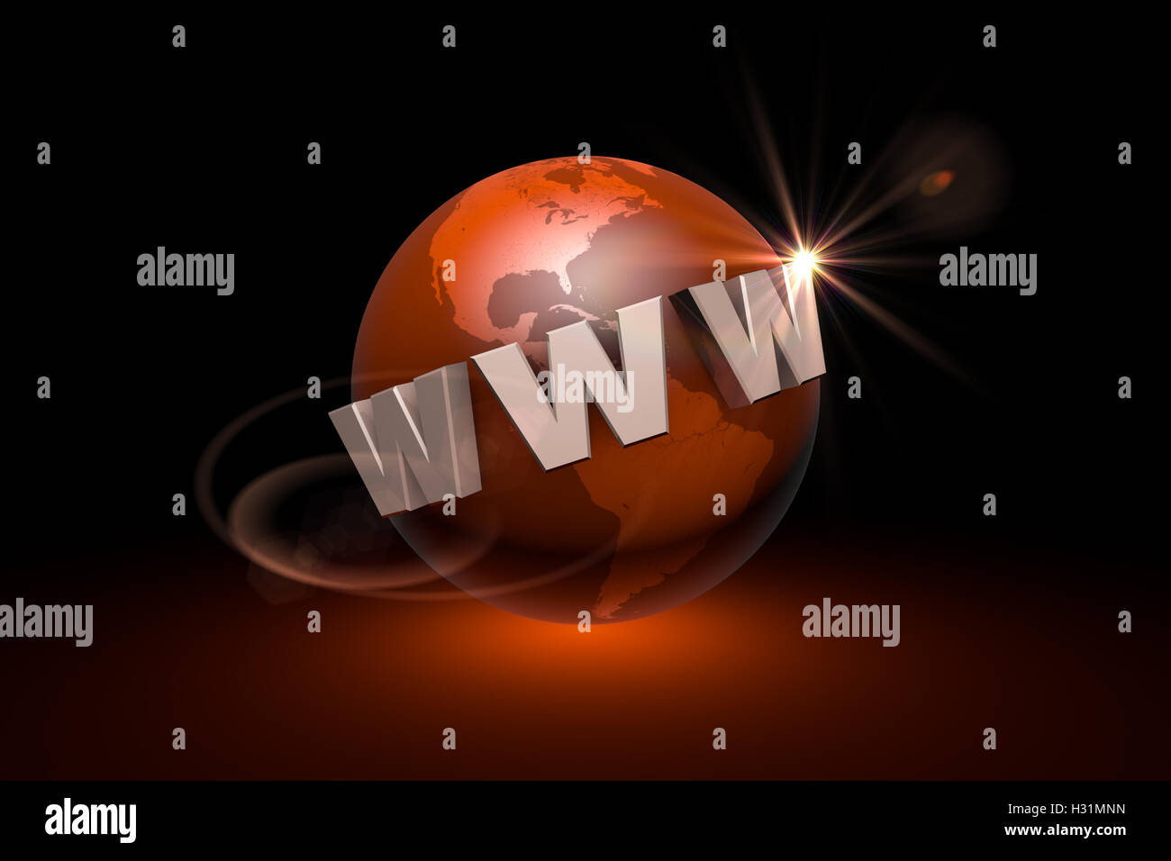 Globalization. International communication system. New information ...