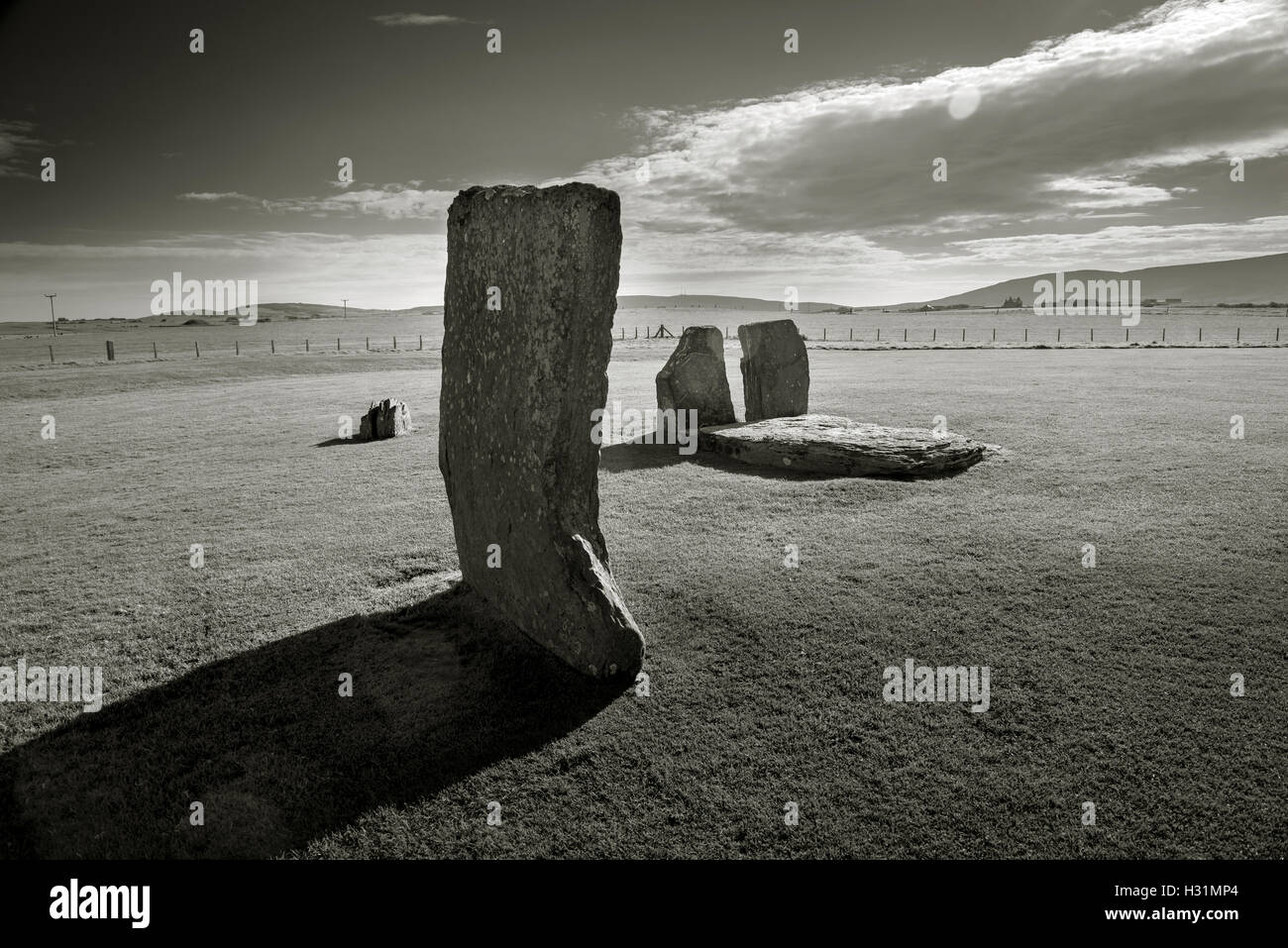 The stones of stenness hi-res stock photography and images - Alamy