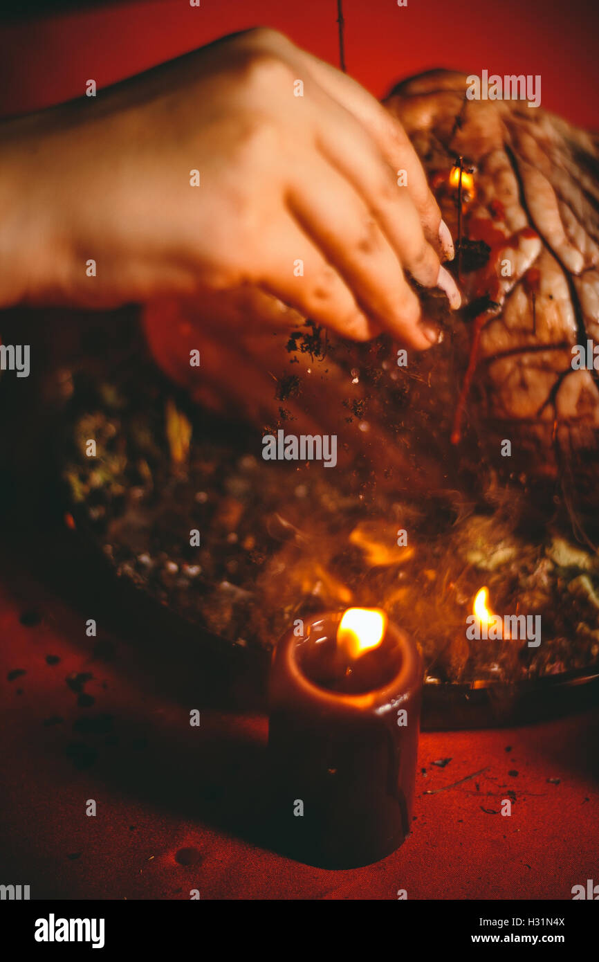 Past future fire ritual hi-res stock photography and images - Alamy