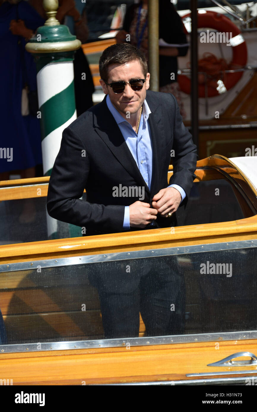 73rd Venice Film Festival - Celebrity Sightings Featuring: Jake ...