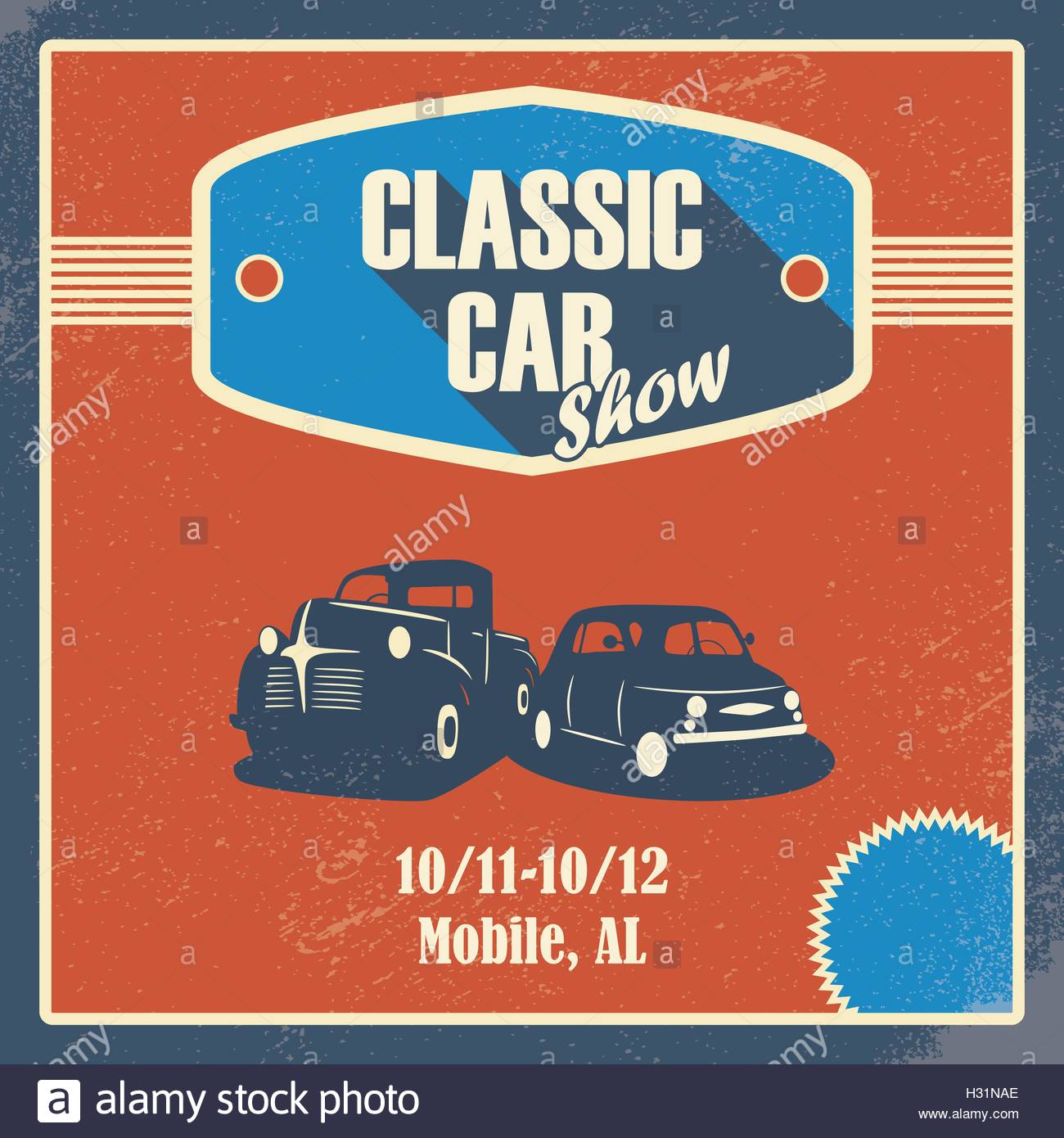 1950s Vintage American Automobile Poster Stock Photos & 1950s Vintage ...