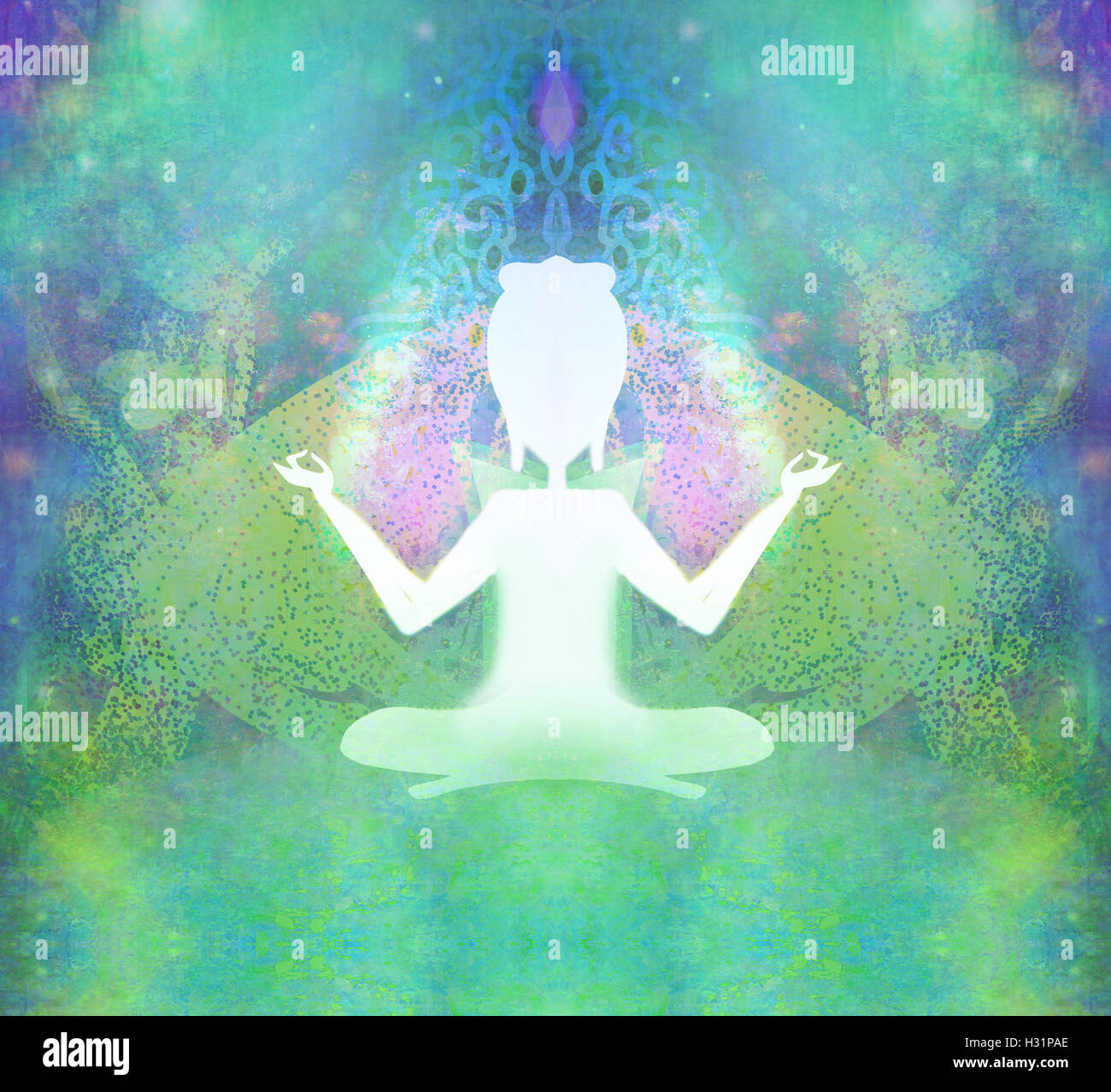 Yoga and Spirituality Stock Photo - Alamy