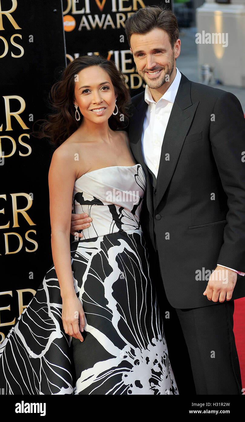 myleene klass and Michael Xavier at the Olivier Awards at The Royal ...