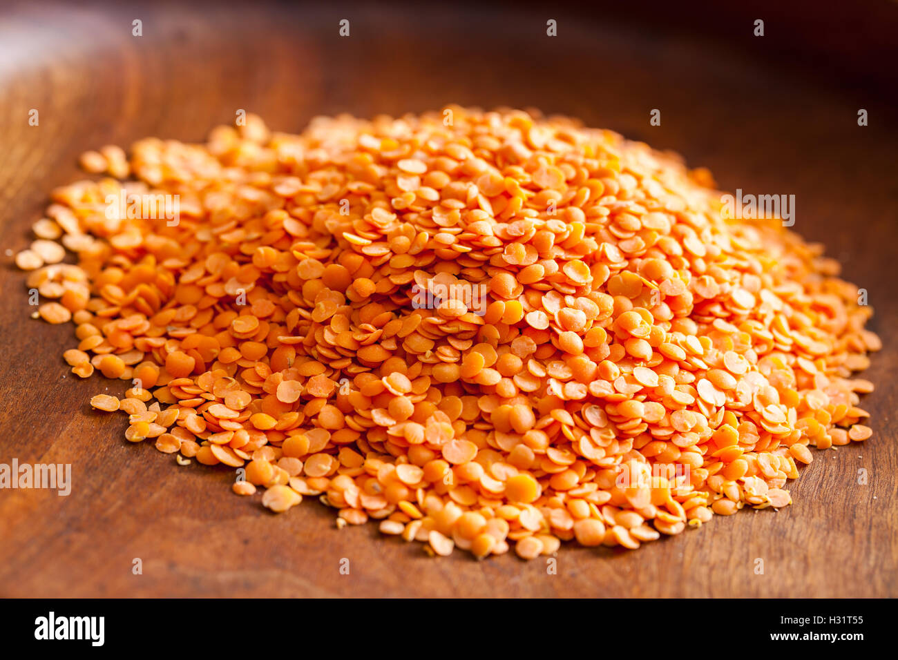 Red Split Lentils Stock Photo - Alamy