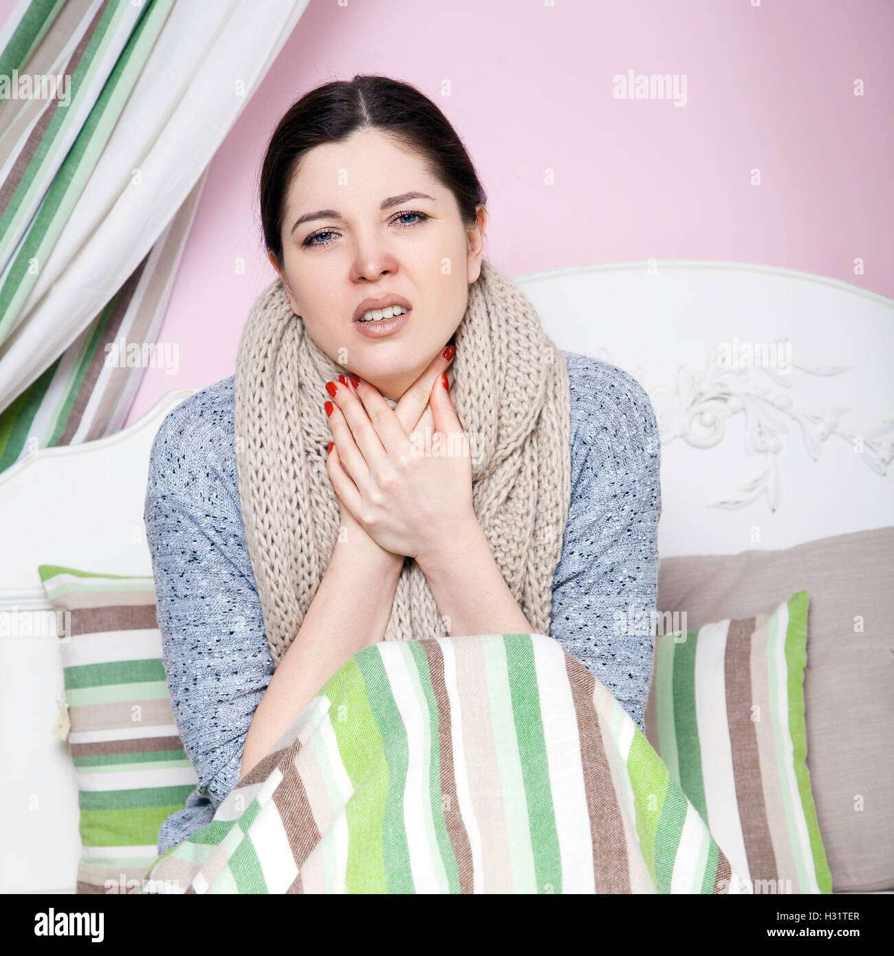 Ill women hi-res stock photography and images - Alamy