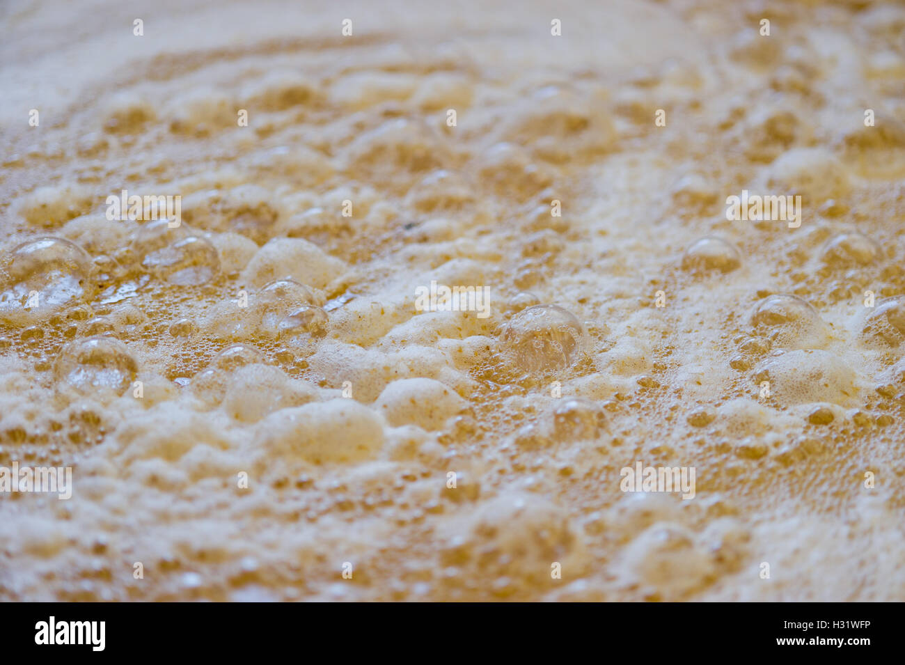 Liquor fermentation process at a distillery in Portland, Maine Stock ...