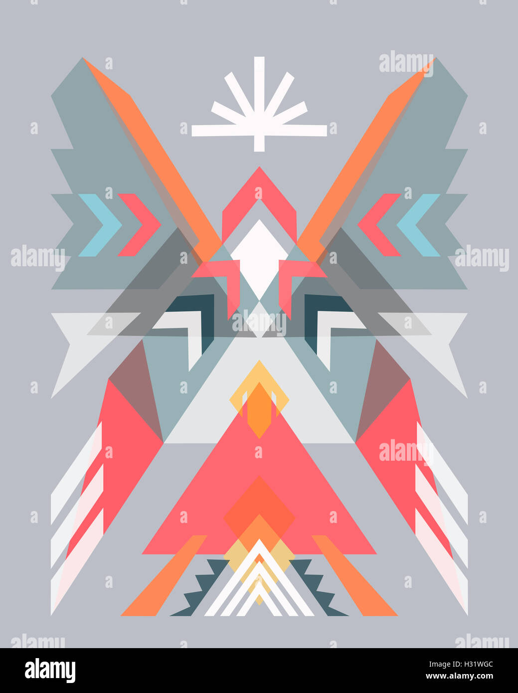 Indian Abstract Design Pattern