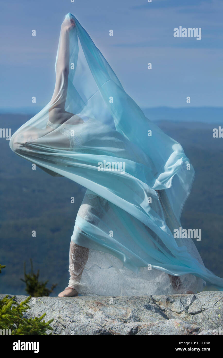 Fabric wind dance hi-res stock photography and images - Alamy
