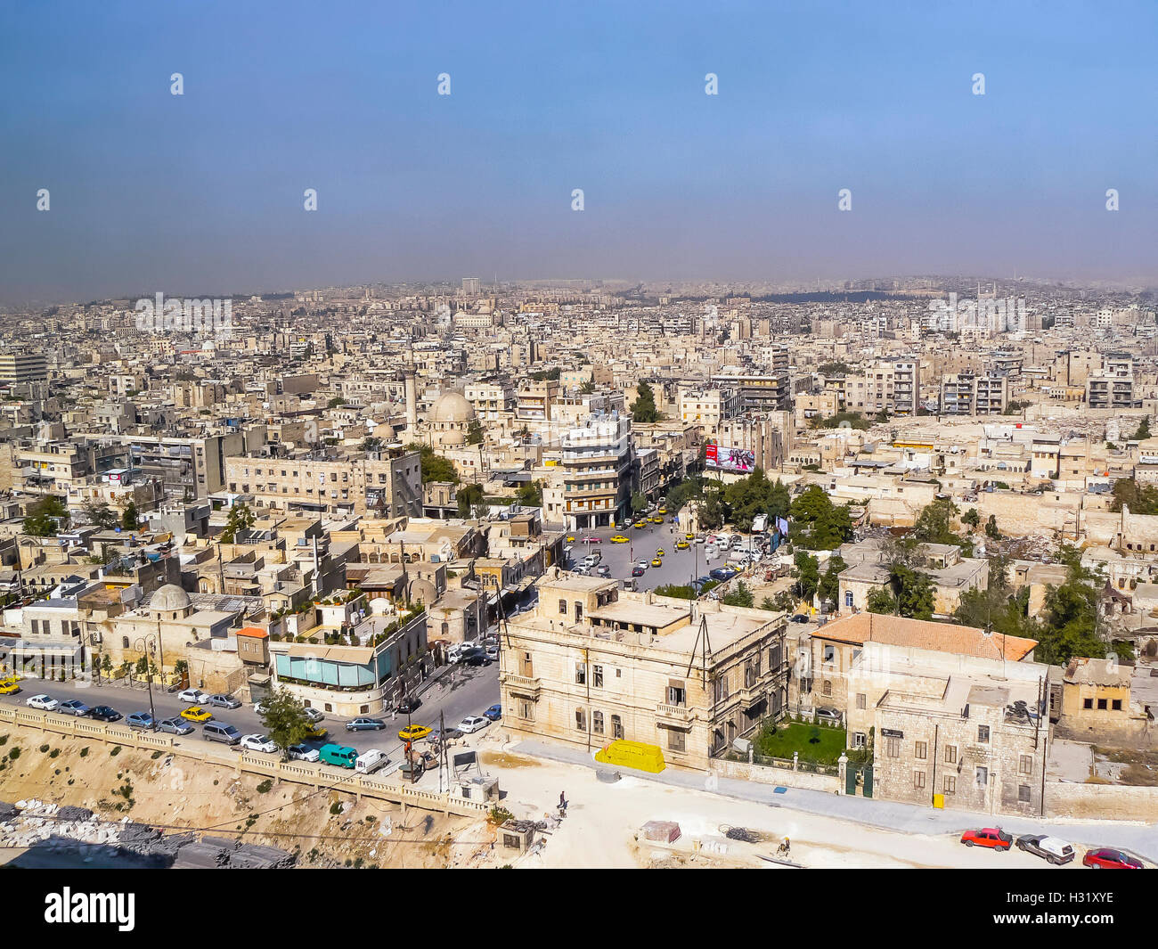 Panoramic view of the city of aleppo hi-res stock photography and ...