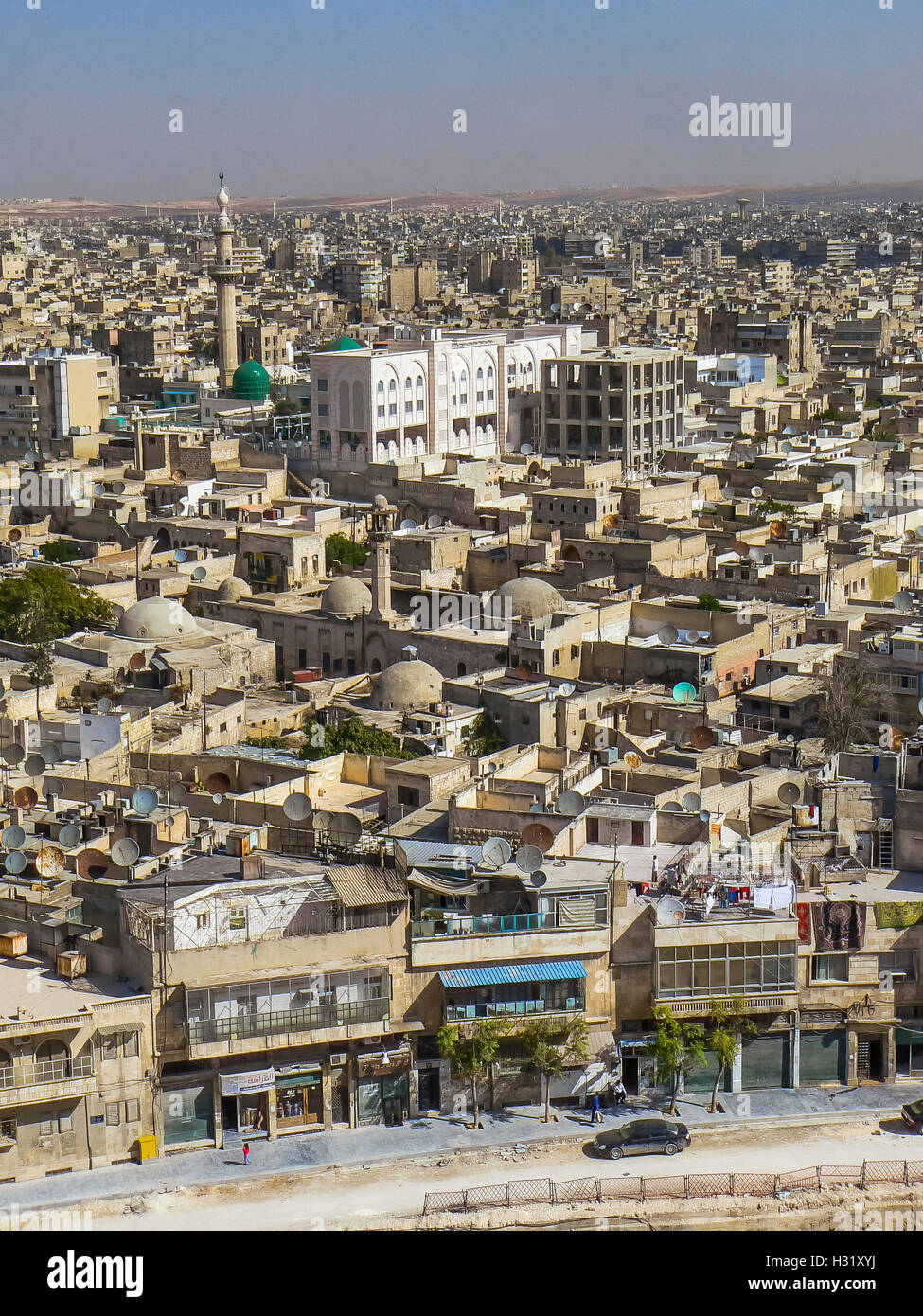 Panoramic view of the city of aleppo hi-res stock photography and ...