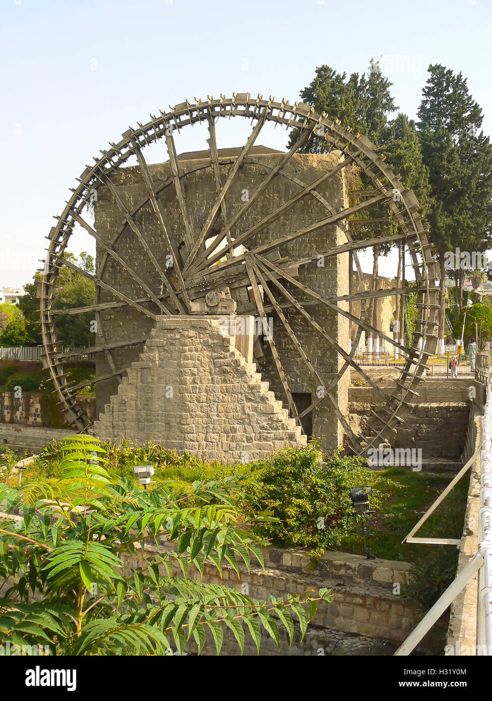 Ancient norias of hama hi-res stock photography and images - Alamy
