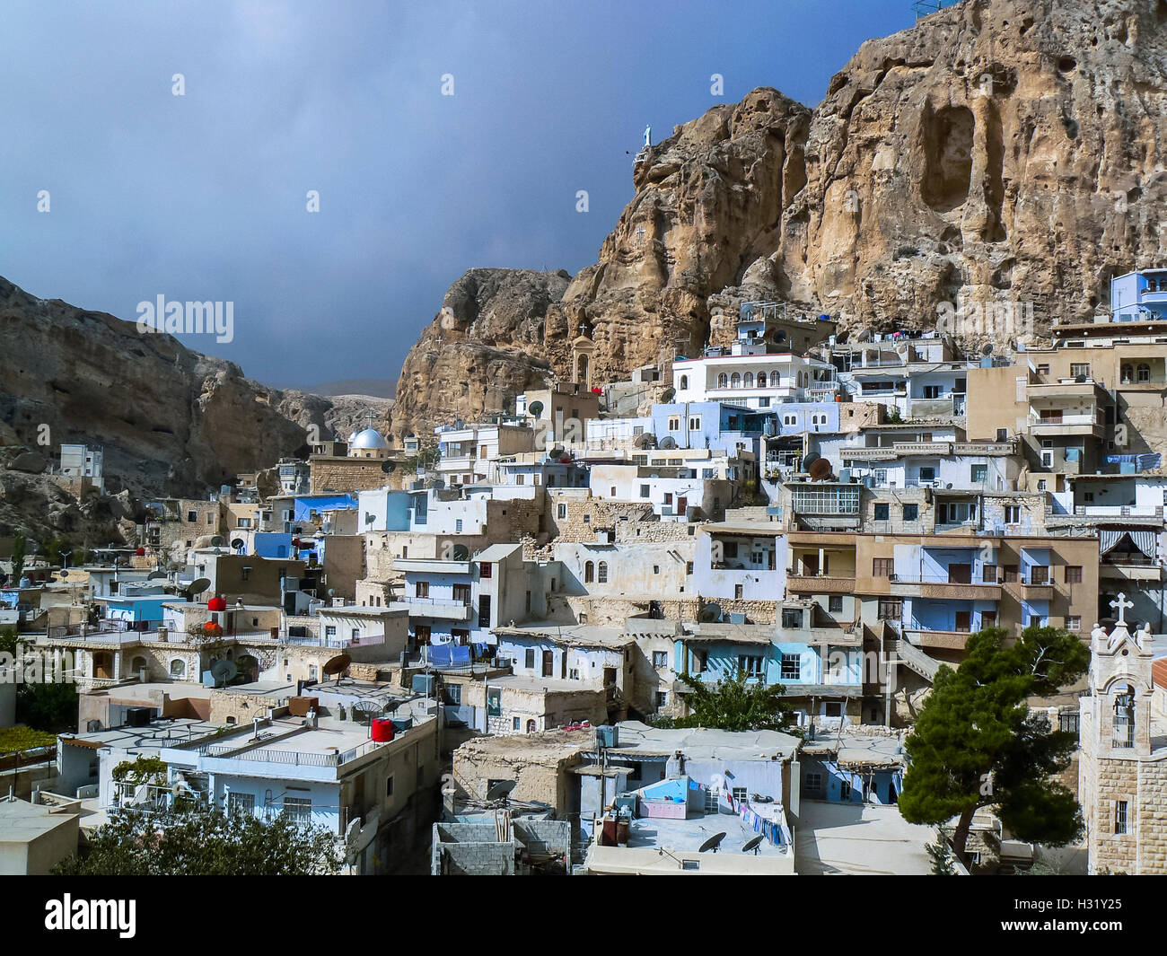 Syria maloula aramaic hi-res stock photography and images - Alamy