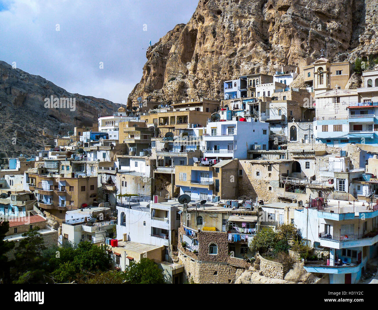 Village maalula syria hi-res stock photography and images - Alamy