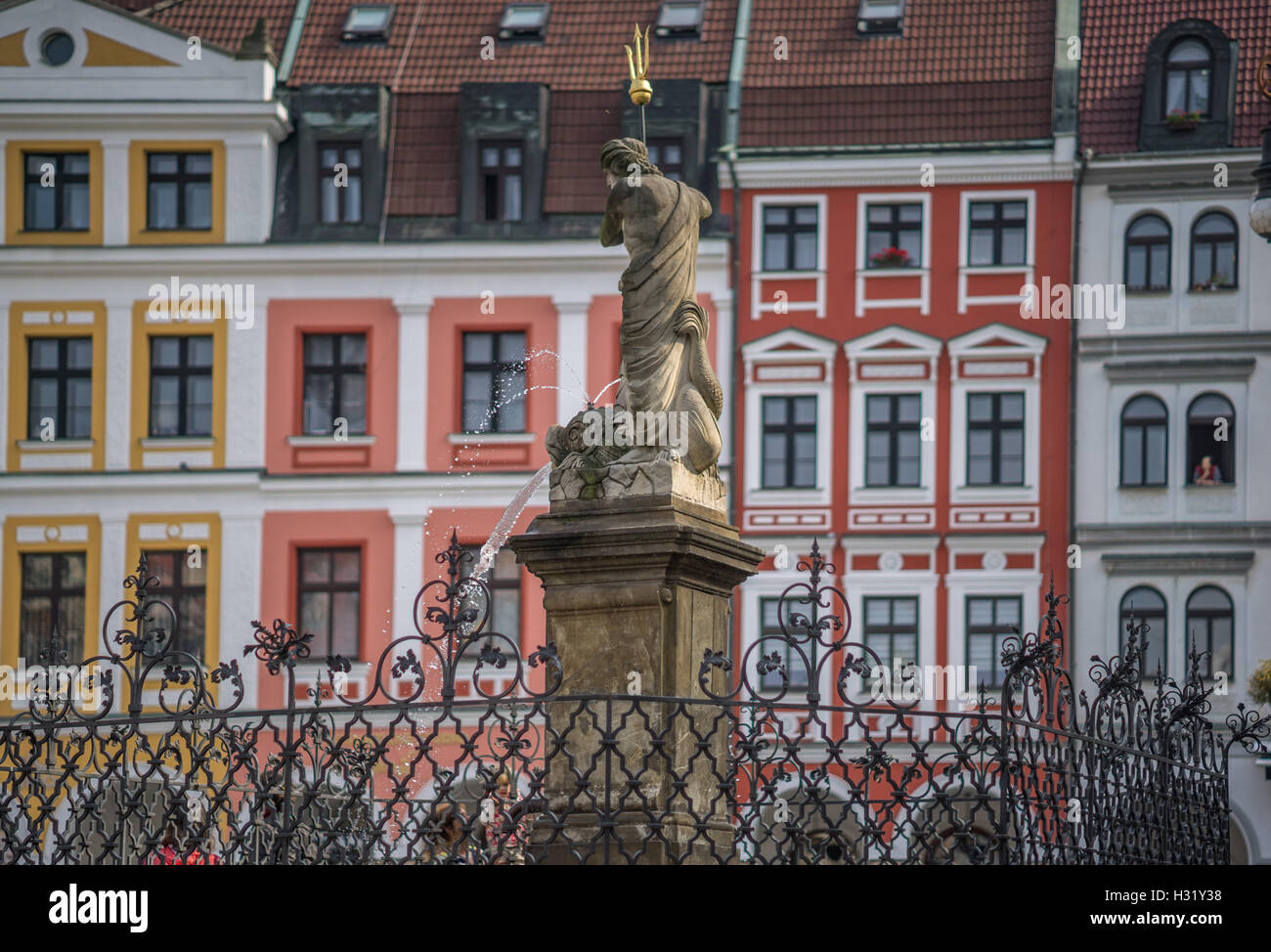 Liberec Old Market town Reichenberg Czech Republic Stock Photo - Alamy