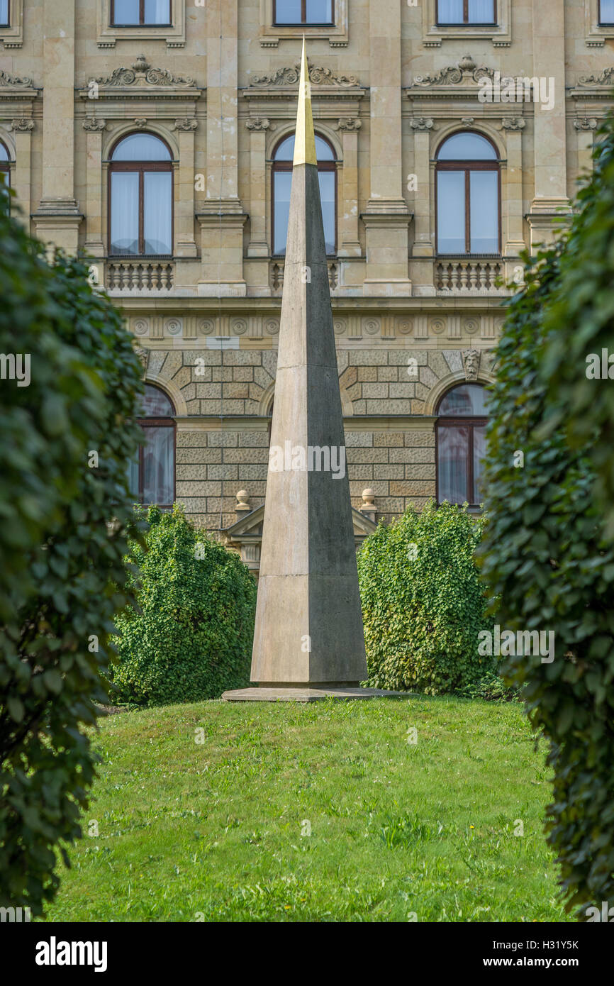 Park Liberec Old Market town Reichenberg Czech Republic Stock Photo - Alamy