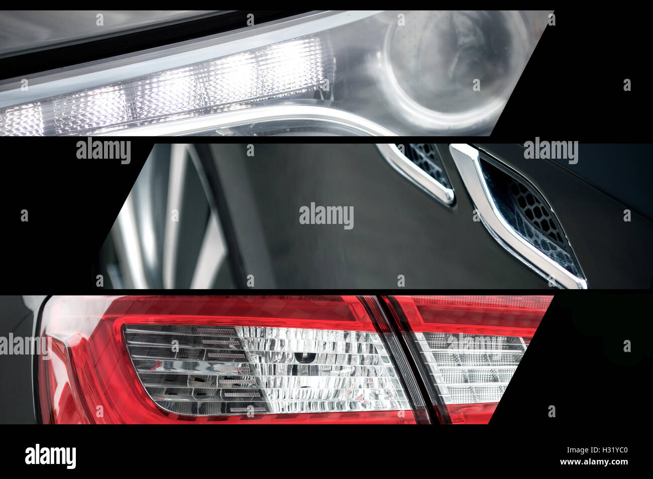 Close-up of sport car details. Concept of automotive wallpaper Stock ...